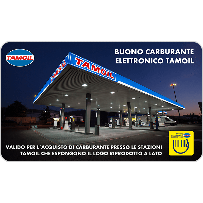 Tarjeta regalo Tamoil | regalos corporativos | GiftCardStore
